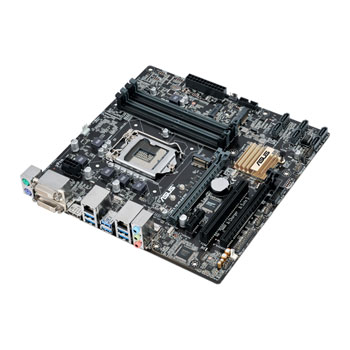 ASUS Intel Q170 M2 Skylake Micro ATX Motherboard with VPro Support ...