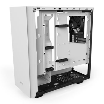 S340 NZXT Elite White Gaming Case with HDMI VR Support LN73809 - CA ...