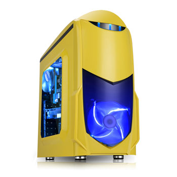 Nero Yellow PC Gaming Case from Game Max with USB 3.0 LN74497 - GMX ...