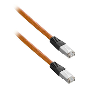 CableMod Orange ModFlex 1M Braided Cat6 Ethernet Cable - RJ45 LN74628 ...