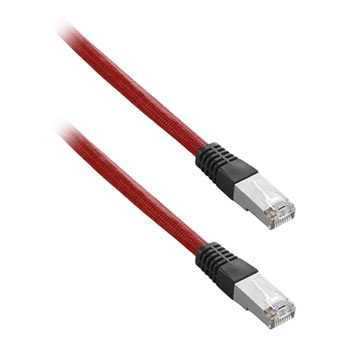 CableMod Red ModFlex 2M Braided Cat6 Ethernet Cable - RJ45 LN74635 - CM ...