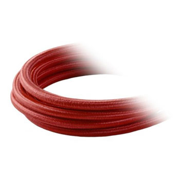 CableMod Red ModFlex 2M Braided UK PC Power Cable/Lead - C13 to UK Plug ...