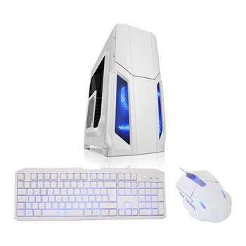 CIT Storm White Case with Gaming Keyboard & Mouse Set LN74847 - CIT ...