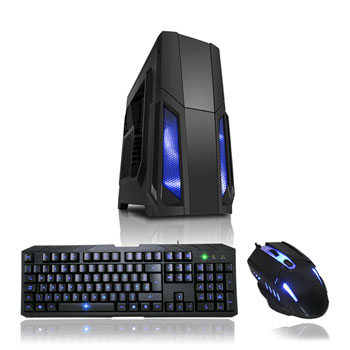 CIT Storm Black Case with Gaming Keyboard & Mouse Set LN74848 - CIT ...