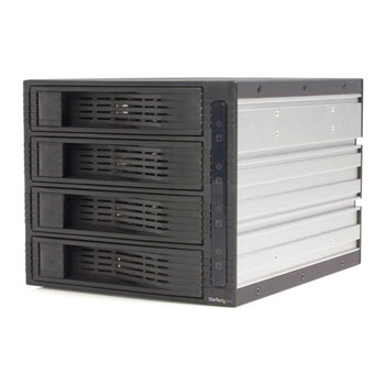 4x 3.5 inch Drive Hot Swap Bay into 3x 5.25 inch Bay from StarTech.com ...