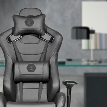 Scan Sedia S2 Nero Black Premium 5-Point Chair LN74975 - S2-B | SCAN UK