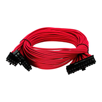 Red Sleeved Cables for EVGA 1000-1300 G2/P2/T2 PSU/Power Supplies ...