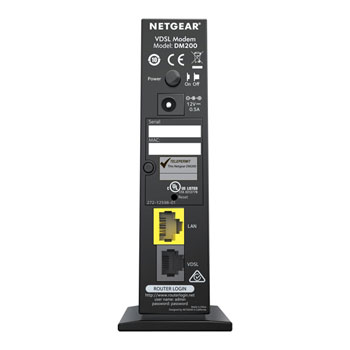 Netgear ADSL2+/VDSL High Speed DSL Modem DM200-100EUS LN75140 | SCAN UK