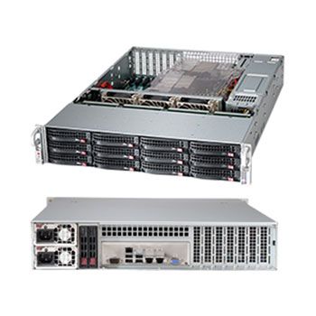 Supermicro 2U Rackmount Server Chassis with 920W PSU CSE-826BA-R920LPB ...