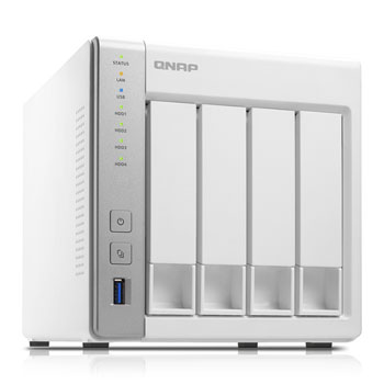 QNAP Dual Bay TS-431+ White Desktop NAS Box/Enclosure LN75674 | SCAN UK
