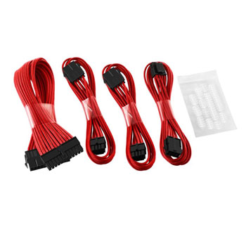 CableMod Basic Cable Extension Kit - Dual 6+2 Pin Series - Red LN76183 ...