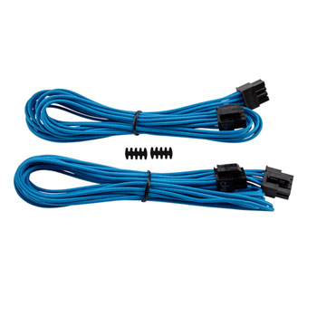 Corsair EPS ATX 12v Type 4 PSU Cable Blue LN77075 - CP-8920168 | SCAN UK