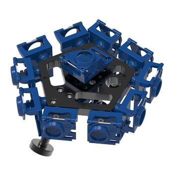 3DPro 3-in-1 (12 or 14-camera) Interchangeable Stereoscopic 360° Video ...