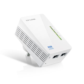 AV600 TP Link Powerline Homeplug Wi-Fi Extender Starter kit LN77526 ...