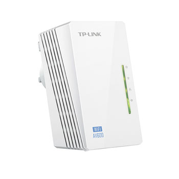 AV600 TP Link Powerline Homeplug Wi-Fi Extender Starter kit LN77526 ...