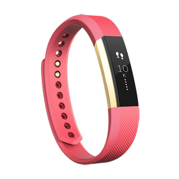 Fitbit Alta Fitness Smartband Activity Tracker Pink/Gold LN77733 ...