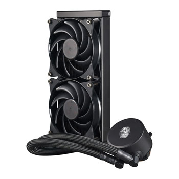 CoolerMaster Master Liquid 240mm AIO CPU Water Cooler AM4 LN78052 - MLX ...
