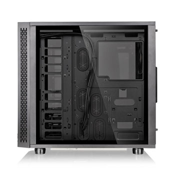 Thermaltake View 31 Black Tempered Glass RGB PC Gaming Case LN78211 ...