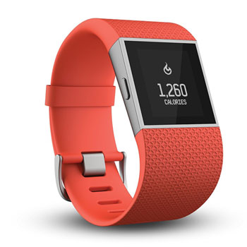 Fitbit Surge Small Tangerine Activity Tracker Smart Watch LN78253 ...