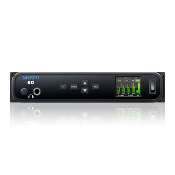 MOTU 8D - Professional USB Interface with AVB Networking and SRC ...
