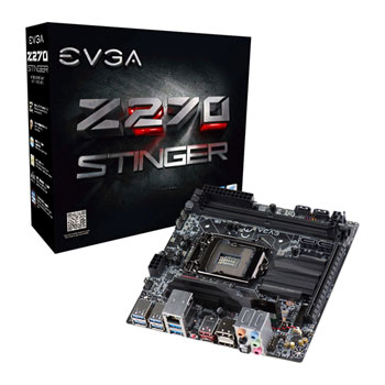 EVGA Z270 Stinger Kaby Lake Mini ITX Motherboard LN78440 - 111-KS-E272 ...