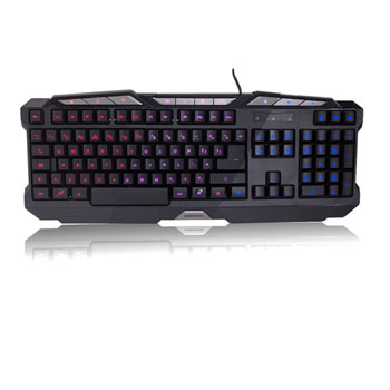 Sumvision Spectrum Colour LED Gaming Style Keyboard LN78502 ...