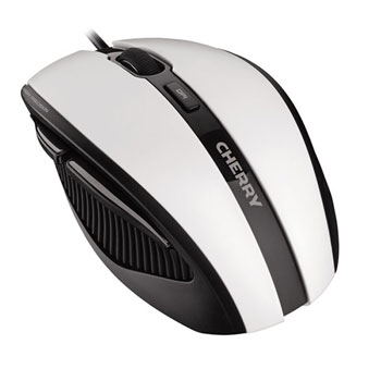 CHERRY White MC 3000 Wired USB Optical PC Mouse LN78941 - JM-0120-0 | SCAN UK