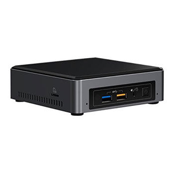 Intel Core i3 NUC BOXNUC7I3BNK Barebone Kit with USB Gen 2 Type C ...