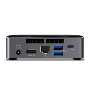Intel Core i3 NUC BOXNUC7I3BNK Barebone Kit with USB Gen 2 Type C ...
