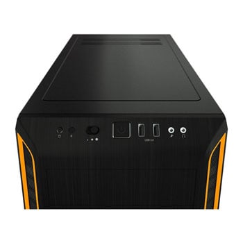 Pure Base 600 be quiet! Silent Orange Window PC Gaming Case LN79349 ...