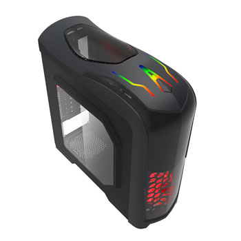 Nexus RGB Game Max Black PC Gaming Case LN79512 - GMX-NEXUS-BLKRGB ...