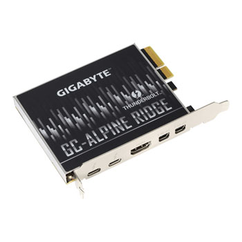 Gigabyte GC Alpine Ridge AIC Thunderbolt 3 Certified AIC Add-in Card ...