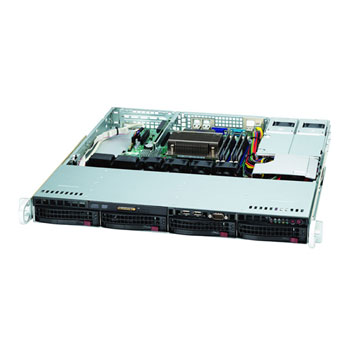 Supermicro 1U SuperChassis 813MTQ-R400CB LN79797 | SCAN UK