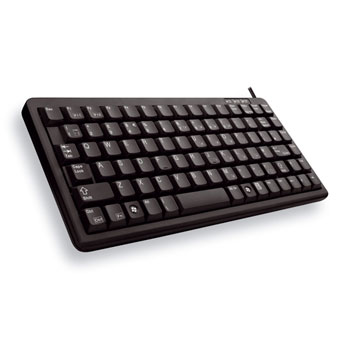 CHERRY G84-4100 COMPACT KEYBOARD (USB/PS2) UK 86 KEYS BLACK LN79905 ...