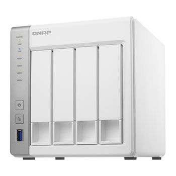 QNAP 4 Bay TS-431P Home NAS Network Attached Storage Box LN80178 | SCAN UK