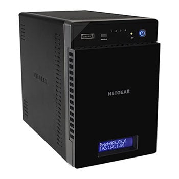 Netgear ReadyNAS 214 4 Bay SATA NAS HDD Enclosure Hub (2019) LN80484 ...