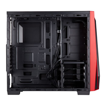 Corsair Red Carbide SPEC 04 PC Gaming Case with Window LN80341 - CC ...