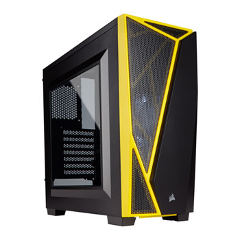 Corsair Yellow Carbide SPEC 04 PC Gaming Case with Window LN80343 - CC ...