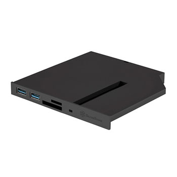 Silverstone SST-FPS01 12.7mm laptop tray loading slim ODD bay LN80411 ...