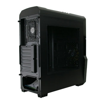CIT G Force Black PC Gaming Case with 3 x RGB Fans & Remote LN80526 ...