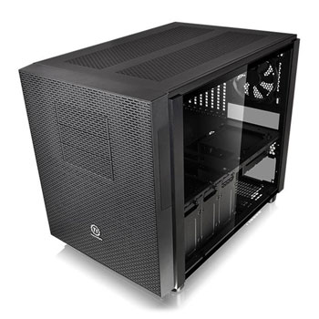 Thermaltake Black Core X5 Tempered Glass Edition Cube PC Gaming Case ...