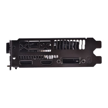 XFX AMD Radeon RX 550 4GB Dual Slot Single Fan Graphics Card LN80995 ...