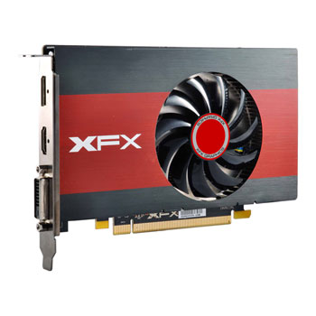 XFX AMD Radeon RX 550 4GB Single Slot Single Fan Graphics Card LN80996 ...