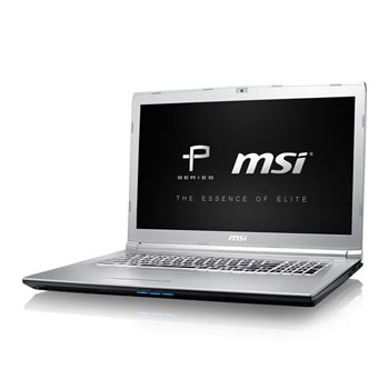 MSI 17" Silver PE72 7RD i7 GTX 1050 Office Gaming Laptop LN81020 - 9S7 ...