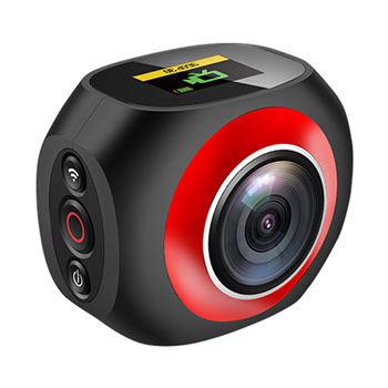 Pano360 Pro EKEN Panoramic 4K 360° VR Dual Action Camera with Tripod ...