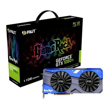 Palit NVIDIA GeForce GTX 1080 Ti 11GB GameRock LN81344 - NEB108TT15LC ...