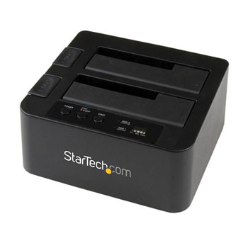 StarTech.com Hard Drive USB 3.0/eSATA Duplicator LN81418 - SDOCK2U33RE ...