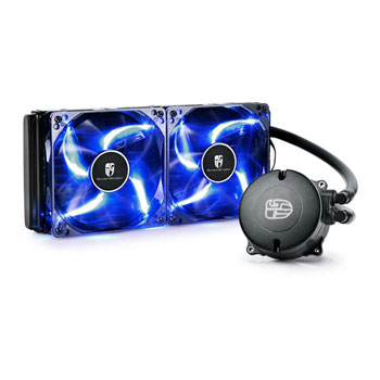 DeepCool MAELSTROM 240T AIO Liquid CPU Cooler Blue LED LN81730 - DP-GS ...