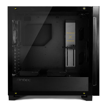Antec Glass P110 Luce Mid Tower Tempered Glass PC Gaming Case with HDMI ...