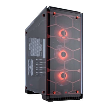 Corsair Crystal 570X RED RGB Glass PC Gaming Case LN82388 - CC-9011111 ...